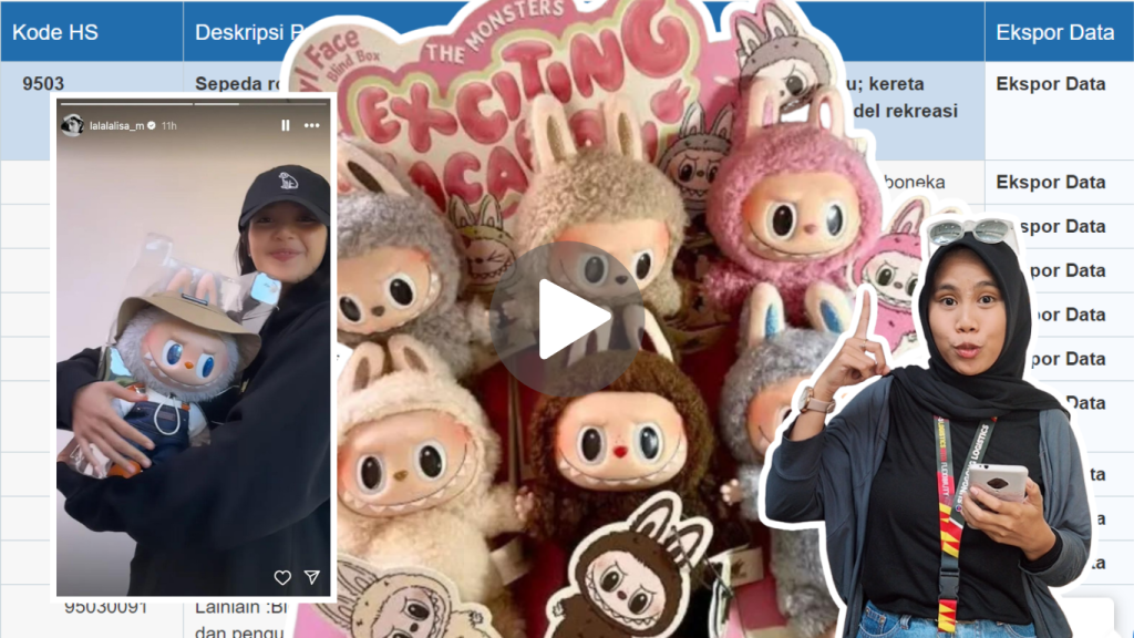 Berapa HS Code Boneka Labubu yang Sedang Viral? – Sunggong Update